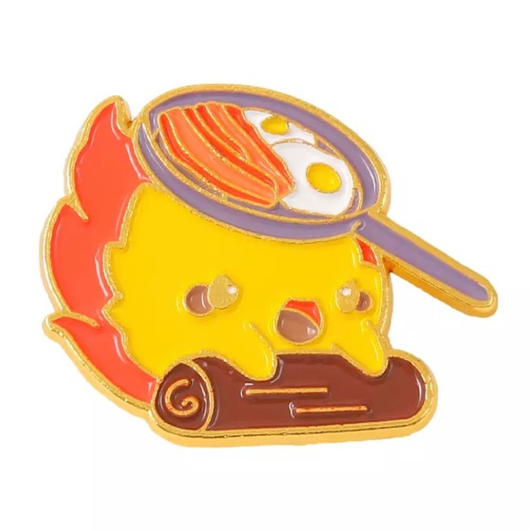 Jewelry | 63 Howls Moving Castle Cooking Breakfast On Angry Calcifer ...